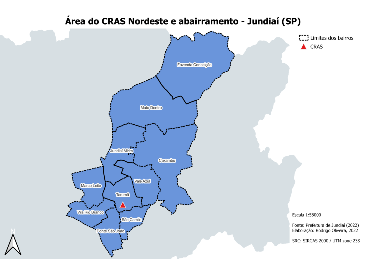 Divisão de Áreas de CRAS | Assistência e Desenvolvimento Social