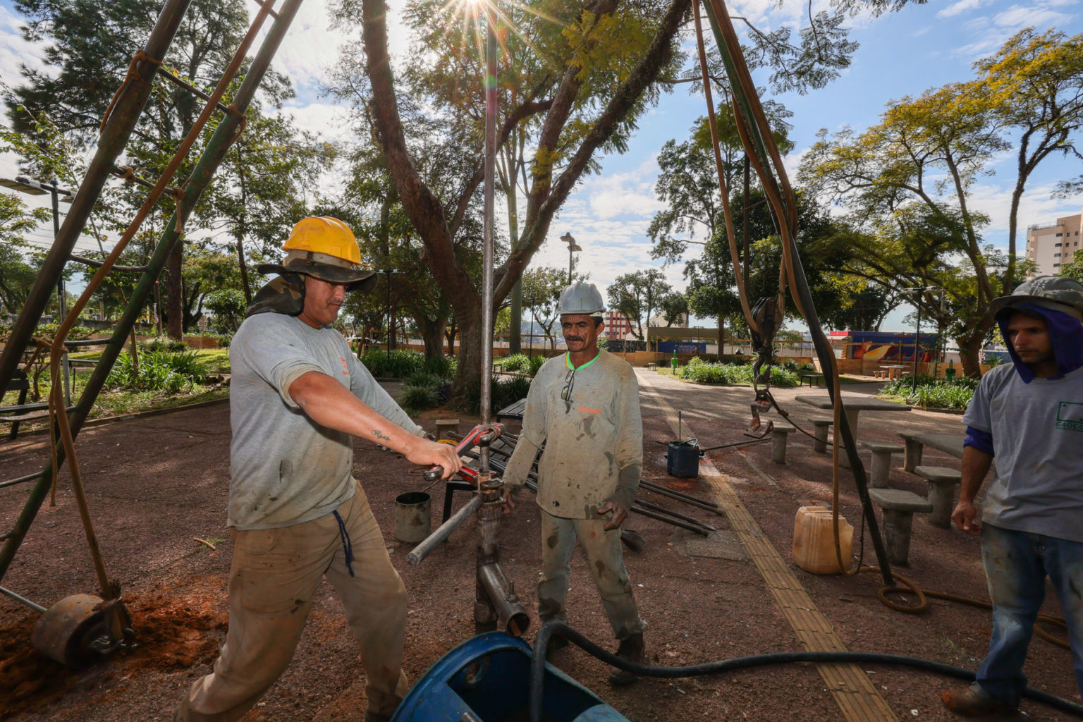 Primeiras intervenções são iniciadas na Praça D. Pedro II | Notícias